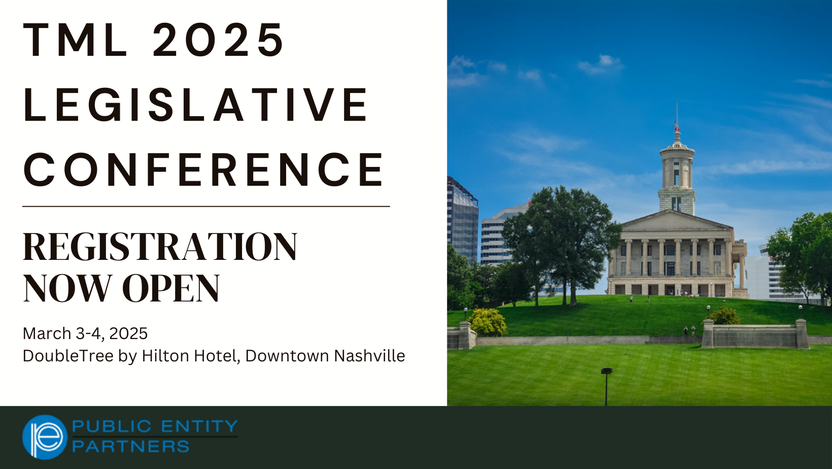 2025 TML Legislative Conference | Public Entity Partners | Franklin TN
